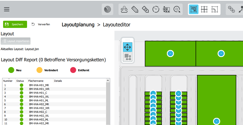 ipolog 4 Material Flow: Layouteditor – ipolog Hilfe